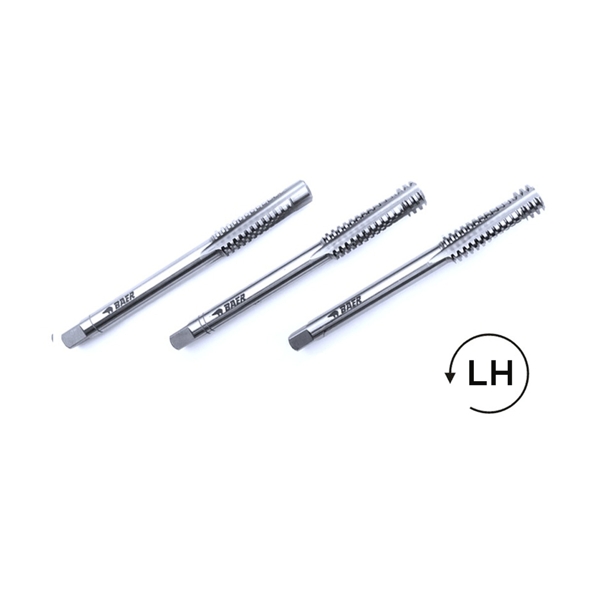 Tarod manual HSS 3/set cu filet trapez pe stânga - Super Tools Plus